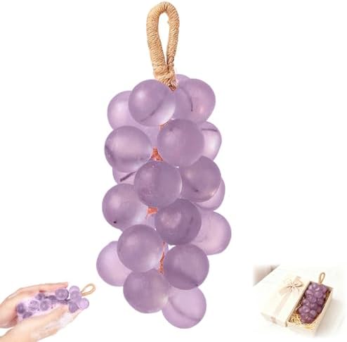 Amazon.com : HDFDREO Grape Soap,Grape Soap On A Rope,Handmade Grapes ...