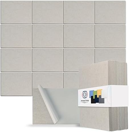 Amazon.com: Large Acoustic Panels, High Density, Sound Dampening ...