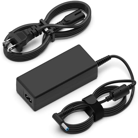 Amazon.com: Hafiuege 45W Laptop Charger Blue Tip for HP Pavilion X360 ...