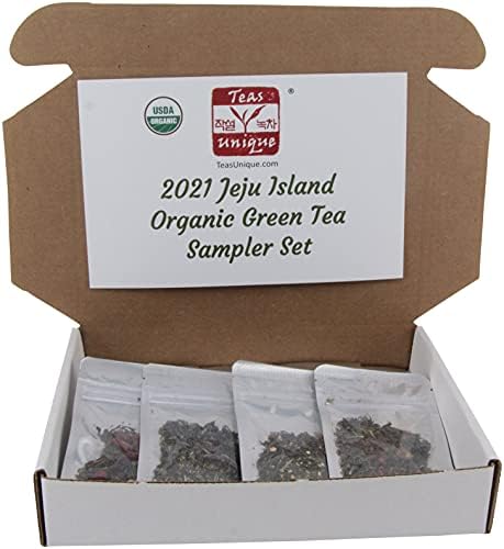 Amazon.com: Teas Unique Korean Jeju Island Organic Green Tea Sampler ...