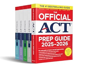 Amazon.com: The Official ACT Prep & Subject Guides 2025-2026 Complete ...