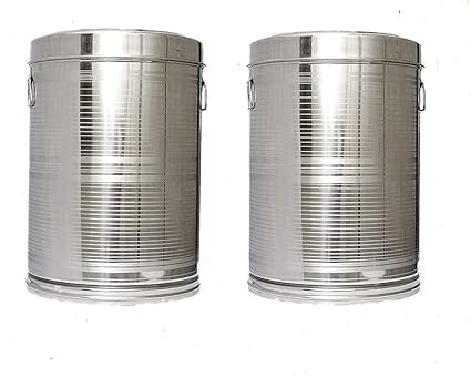 Buy AR ENTERPRISE (Rajlakshmi) Stainless Steel Storage Heavy Atta ...