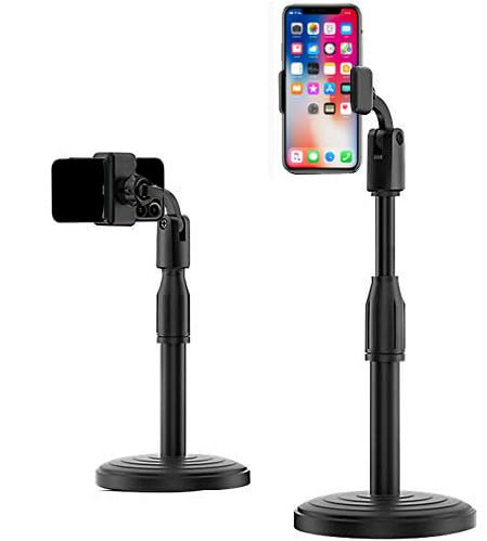 Frankz Phone Tabletop Stand Height Angle Adjustable Stand, Phone Holder ...
