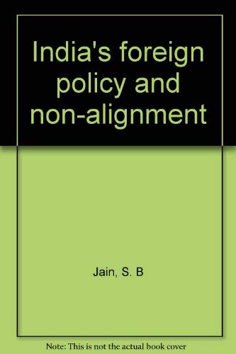 Amazon.in: Buy India's foreign policy and non-alignment Book Online at ...