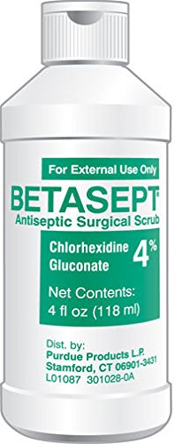Amazon.com: Purdue Frederick Co 6761820004 Betasept Scrub Chlorhexidin ...