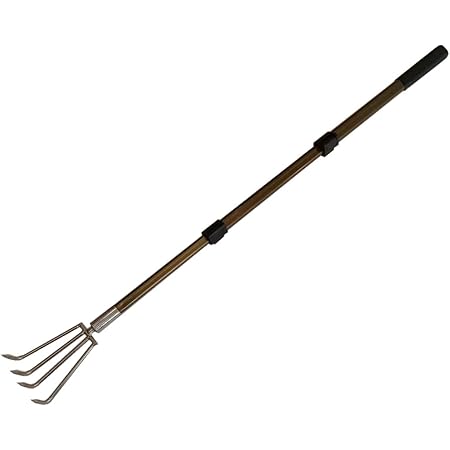 Amazon.com : Stainless Steel Garden Claw rake Multifunctional rake ...