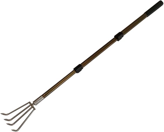Amazon.com : Stainless Steel Garden Claw rake Multifunctional rake ...