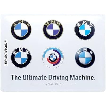 Amazon.com: Nostalgic-Art Retro Tin Sign, BMW – Garage – Gift idea for ...