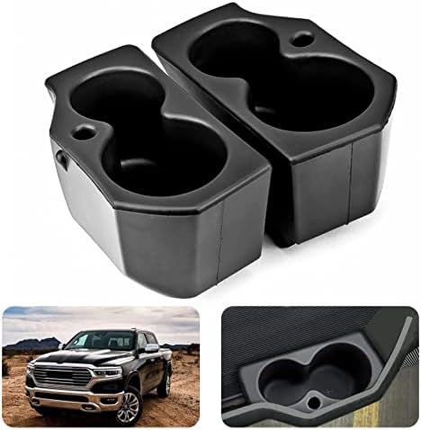 MOCW 2PCS Driver Passenger Side Door Panel Cup Holder Fit for 2009-2020 ...