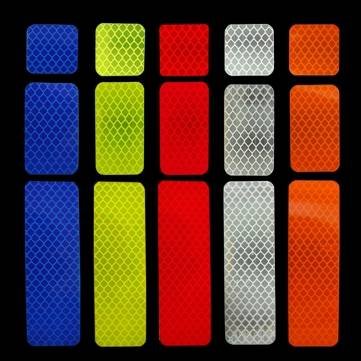 Generic Diamond Grade Reflective Sticker Decal Warning Label Stripe ...