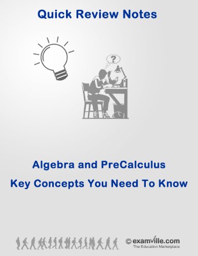 Amazon.com: Quick Review: Basic Algebra and Pre-Calculus (Quick Review ...