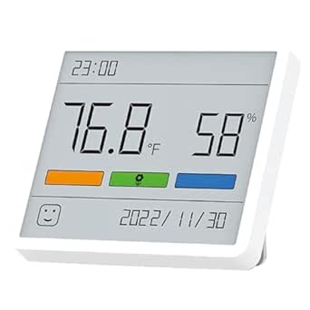 ATuMan Digital Thermometer Hygrometer, Indoor Thermometer, Room ...