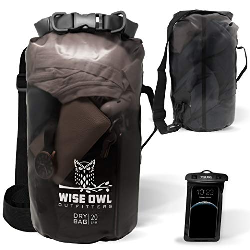 Wise Owl Outfitters Waterproof Dry Bag Backpack - Thick, Durable Water ...