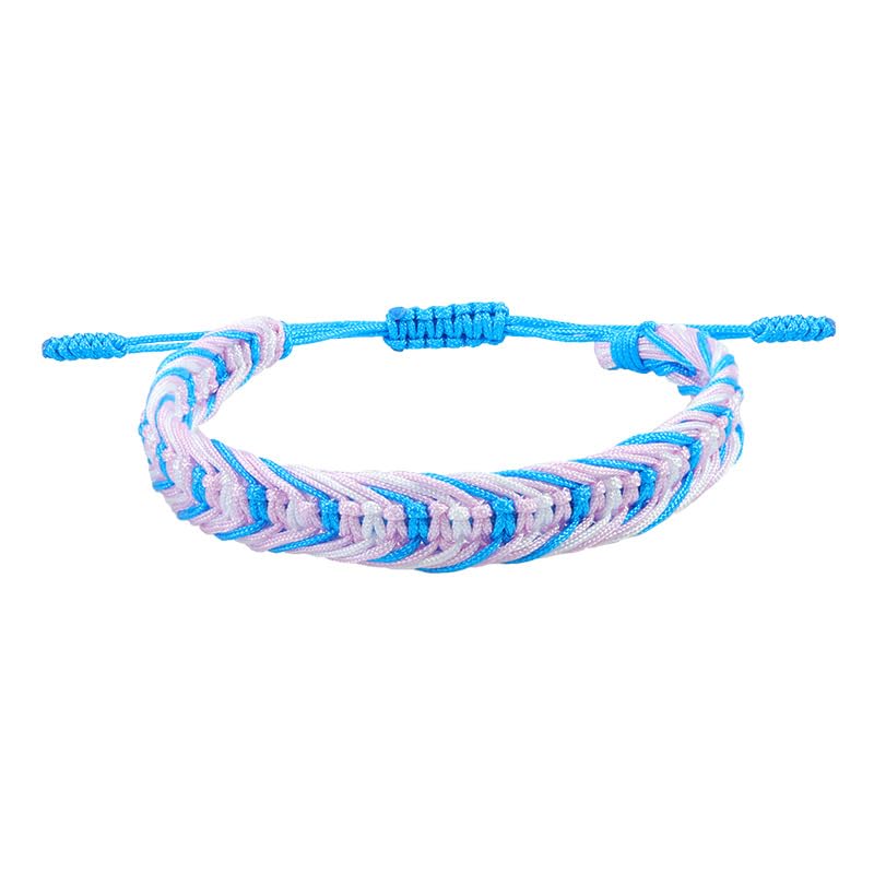 Amazon.com: Boho String Bracelets, Blue String Summer Beach Cute ...