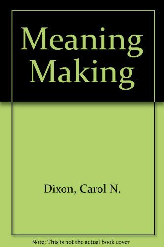 Meaning Making: Directed Reading and Thinking Activities for Second ...