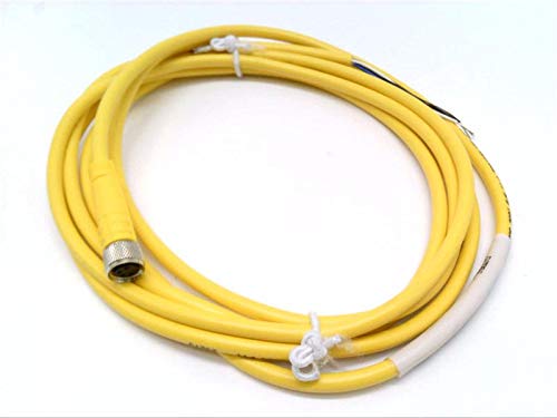 TURCK PKG 4M-2 CORDSET, Nickel Plated Brass Coupling, PVC Jacket ...