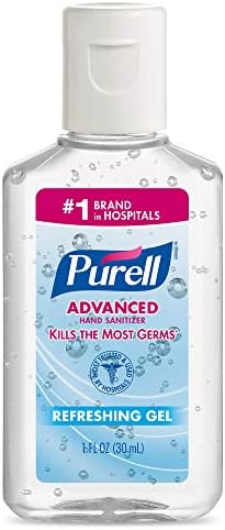 Amazon.com : Purell Advanced Hand Sanitizer Refreshing Gel, 1 Fl Oz ...