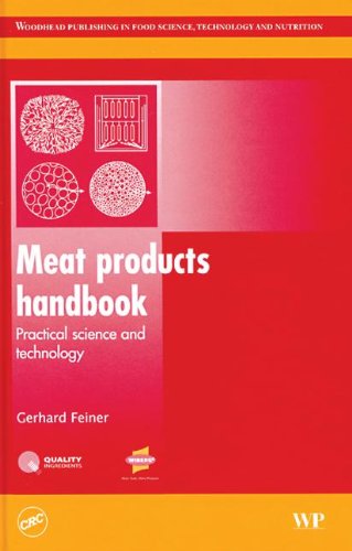 Meat products handbook: Practical science and technology: Feiner, G ...