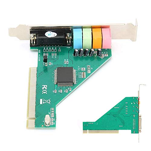 PCI Sound Card, Channel 4.1 Internal Sound Card with Optical Disc ...