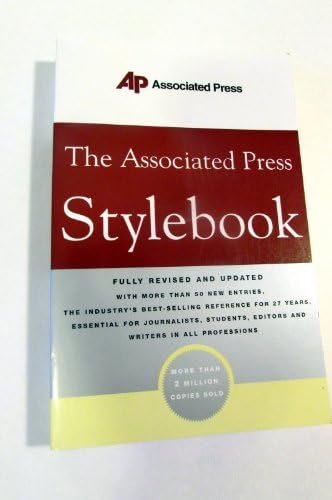The Associated Press Stylebook: Goldstein, Norm: 9780465004881: Amazon ...