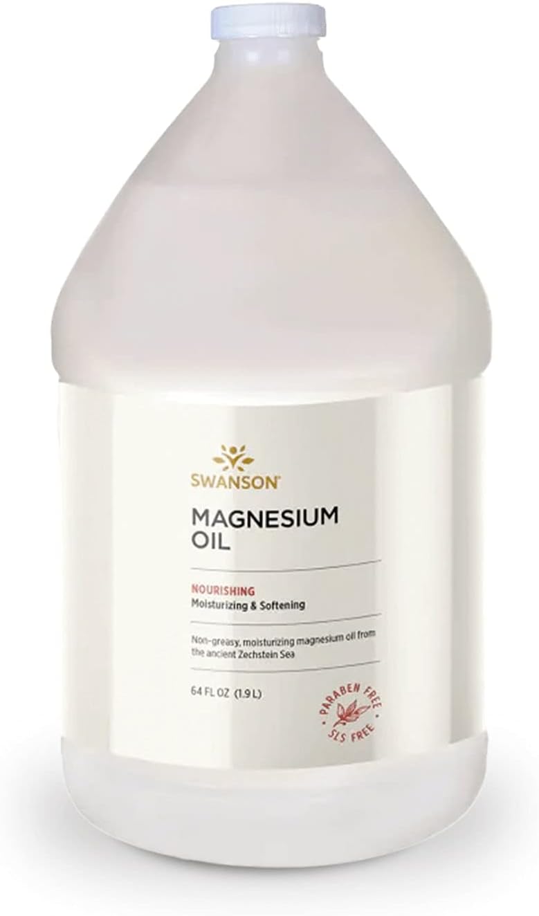 Amazon.com: Swanson Magnesium Oil Spray Zechstein Magnesium - 64 fl oz ...