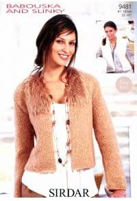 Amazon.com: Sirdar Knitting Pattern Woman's Jacket & Waistcoat in ...