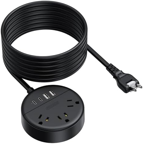 Amazon.com: NTONPOWER 2 Prong Extension Cord 15ft, 1875W/15A 2 Prong ...
