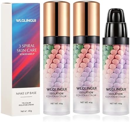 Amazon.com : 2PCS One Step Color Corrector,Tri-Color Color Correcting ...