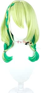 Amazon.co.jp: VTuber Celes Fauna Cosplay Wig, Wind, Heat Resistant ...