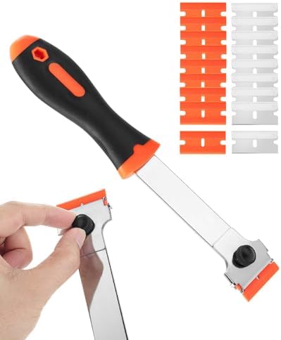 Amazon.com: Bates- Long Handle Razor Blade Scraper, Razor Scraper with ...