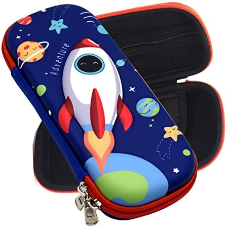 Buy Toy Imagine 3D Cover Space Rocket Theme Pencil Case | Large ...