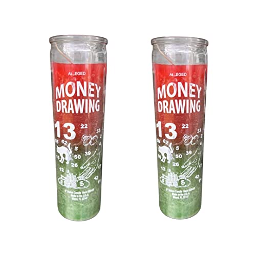 Amazon.com: Money Drawing 7 Day Candle | Spell Work Candle | Wealth ...