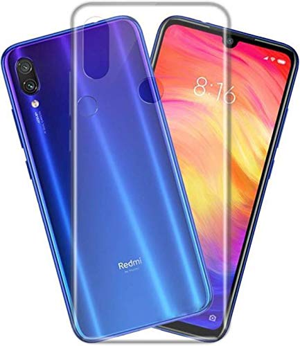 redmi mi note 7 pro silicon soft and flexible transparent cover (by ...