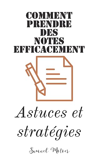 Prendre des notes : "Comment prendre des notes efficacement : astuces ...