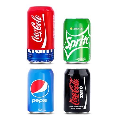 Snapklik.com : (4 Pack) Can Covers That Look Like Soda, Silicone ...