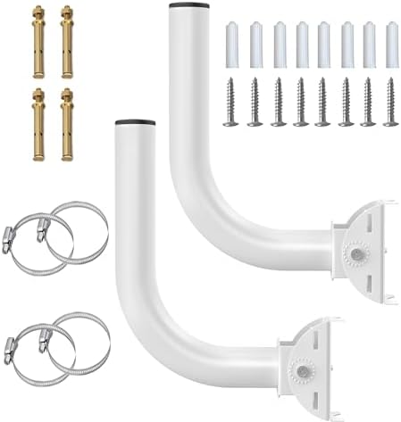 Amazon.com: 3 Pack Universal Wall/Pole Mounting, Brackets Mount for ...