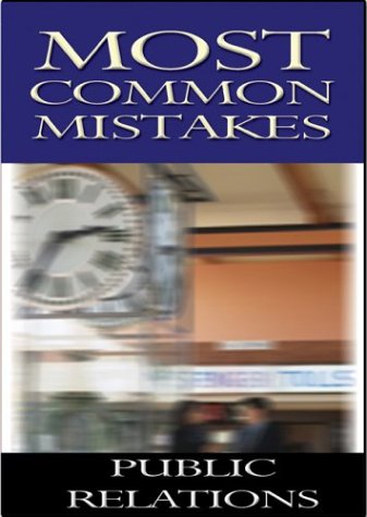 Amazon.com: Most Common Mistakes in Public Relations : Dean Rotbart ...