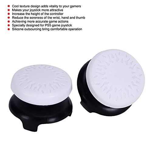 Snapklik.com : ASHATA 2Pcs Thumbstick Extender For PS5, 3D Texture ...