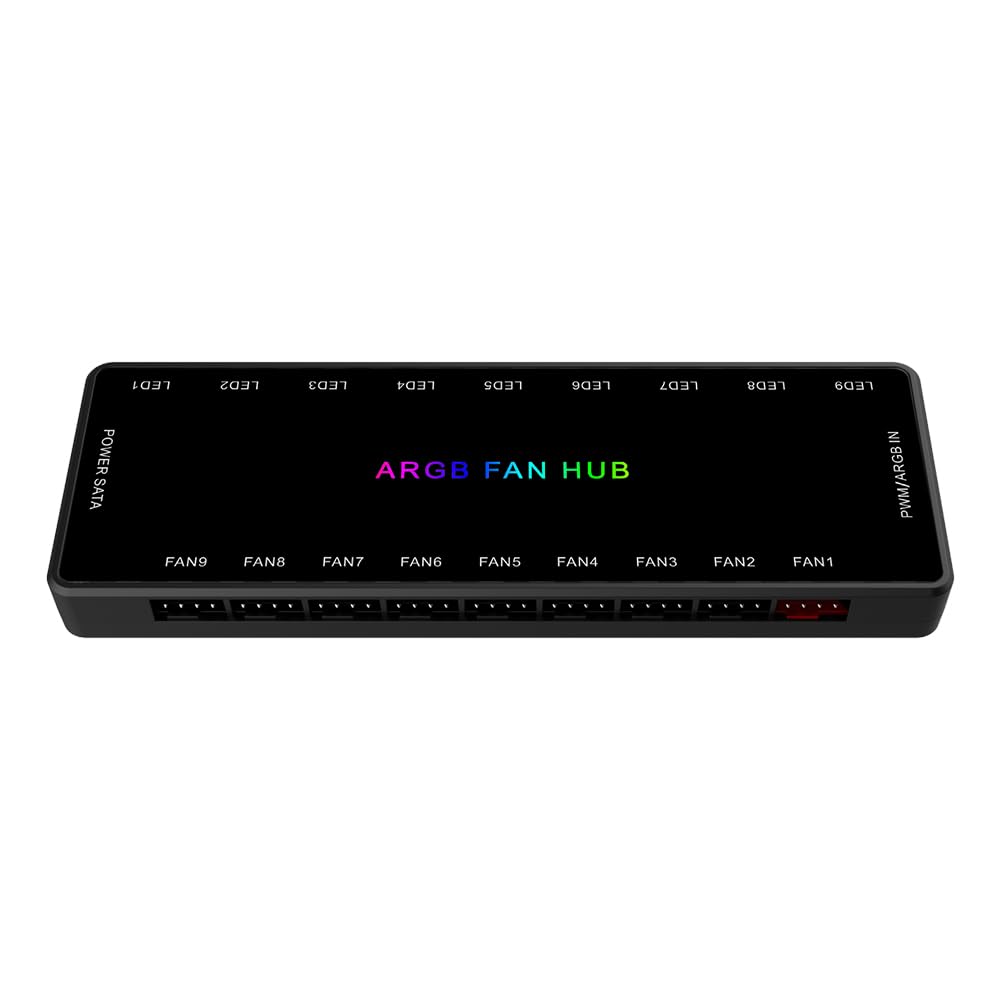 SHAKING TANK ARGB y PWM HUB, 9 puertos para iluminación RGB ...