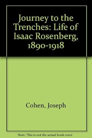 Amazon | Journey to the Trenches: Life of Isaac Rosenberg, 1890-1918 ...