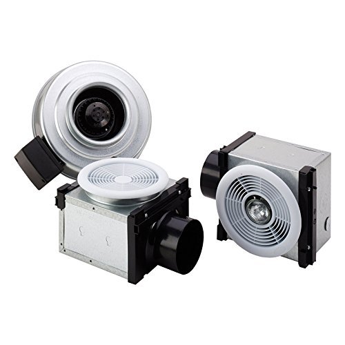 Fantech PB 270L10V-2 270 CFM Dual Grille Bath Fan 10W LED light and ...