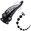 Amazon.com: Shkanla Tentacle Dildo Vibrator for Women, 8.7inch Big Realistic Vibrating Anal ...