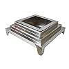 Large 16 Inches Stainless Steel Hawan Kund for Home With Stand | Yagna ...