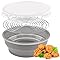 Amazon.com: Dakomoda Collapsible Batter Bowl, Better Breader Shaker ...