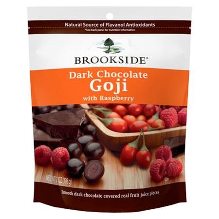 Amazon.com : BROOKSIDE Dark Chocolate Candy, Goji & Raspberry, 7 Ounce ...