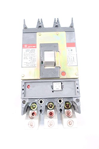 GE SGLA36AT0400 SPECTRA RMS 3P 400A 600V CIRCUIT BREAKER W/400A PLUG ...