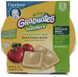 Gerber Graduates Gerber Graduados para niños pequeños Pasta Pick Ups ...