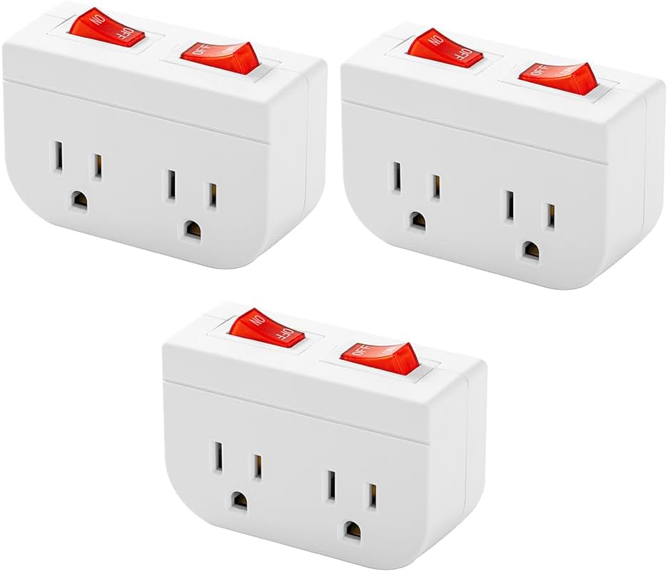 Amazon.com: BindmMaster 2 Prong Single Port Power Adapter with Red ...