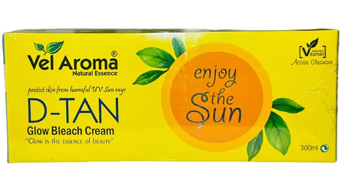 Vel Aroma Glow Bleach Cream , 300ml Pack (D-tan) : Amazon.in: Beauty