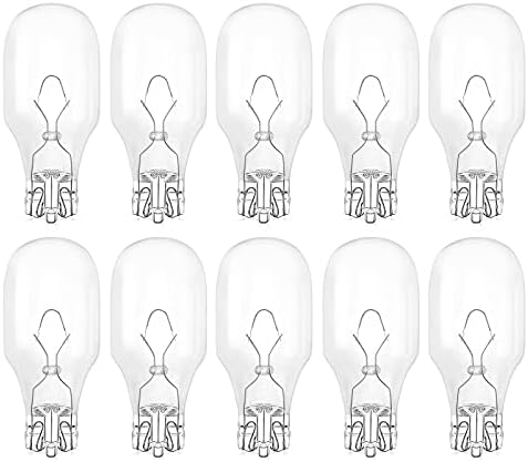 Lustaled 12V Low Voltage T5 Landscape Bulb, 12 Volt 4 Watt T5 T10 Wedge ...